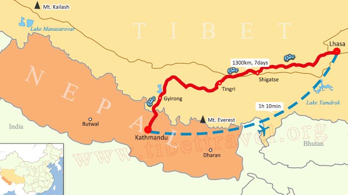 How to Plan a Nepal to Tibet Tour